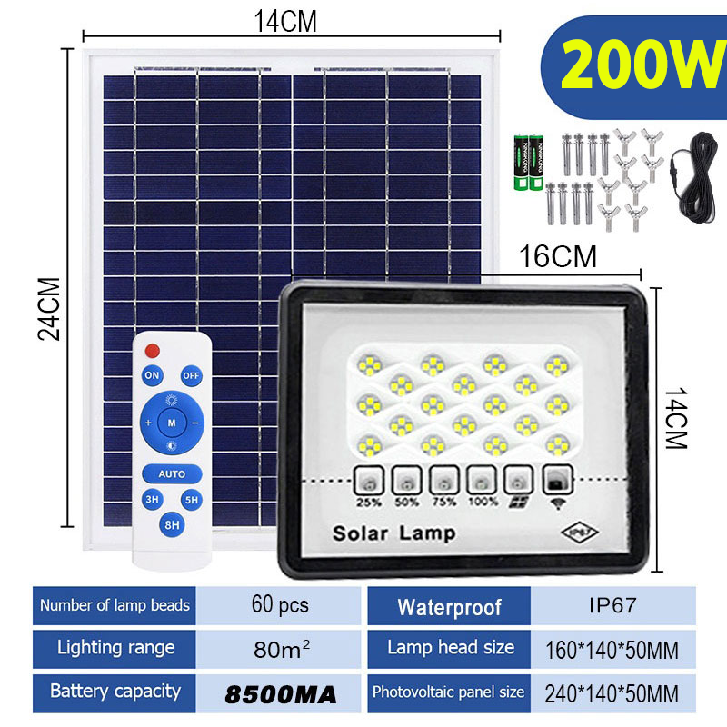 Solar Light 900W 1200W 1500W outdoor lighting High Brightness IP67 ...