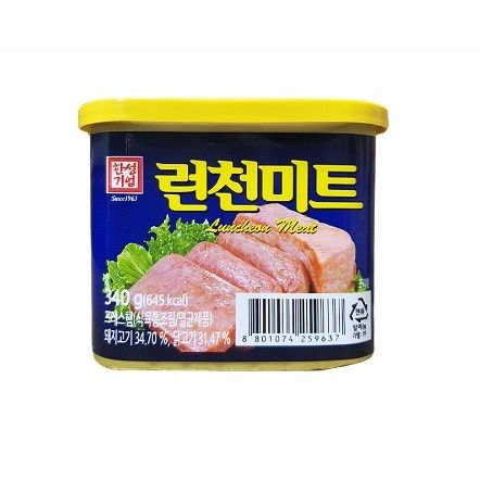 3pcs Korean Luncheon Meat (AUTHENTIC) HANSUNG LUNCHEON MEAT 340g korean ...