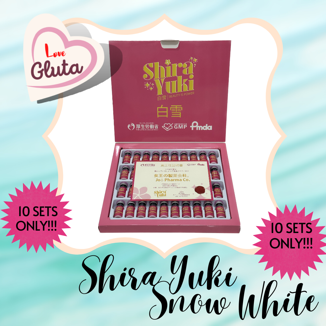 SHIRA YUKI SNOW WHITE JAPAN by LOVEGLUTA | Lazada PH