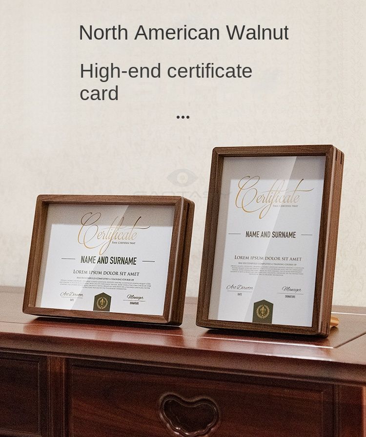 FANTASY Sviao A4 certificate of honor box certificate frame excellent ...