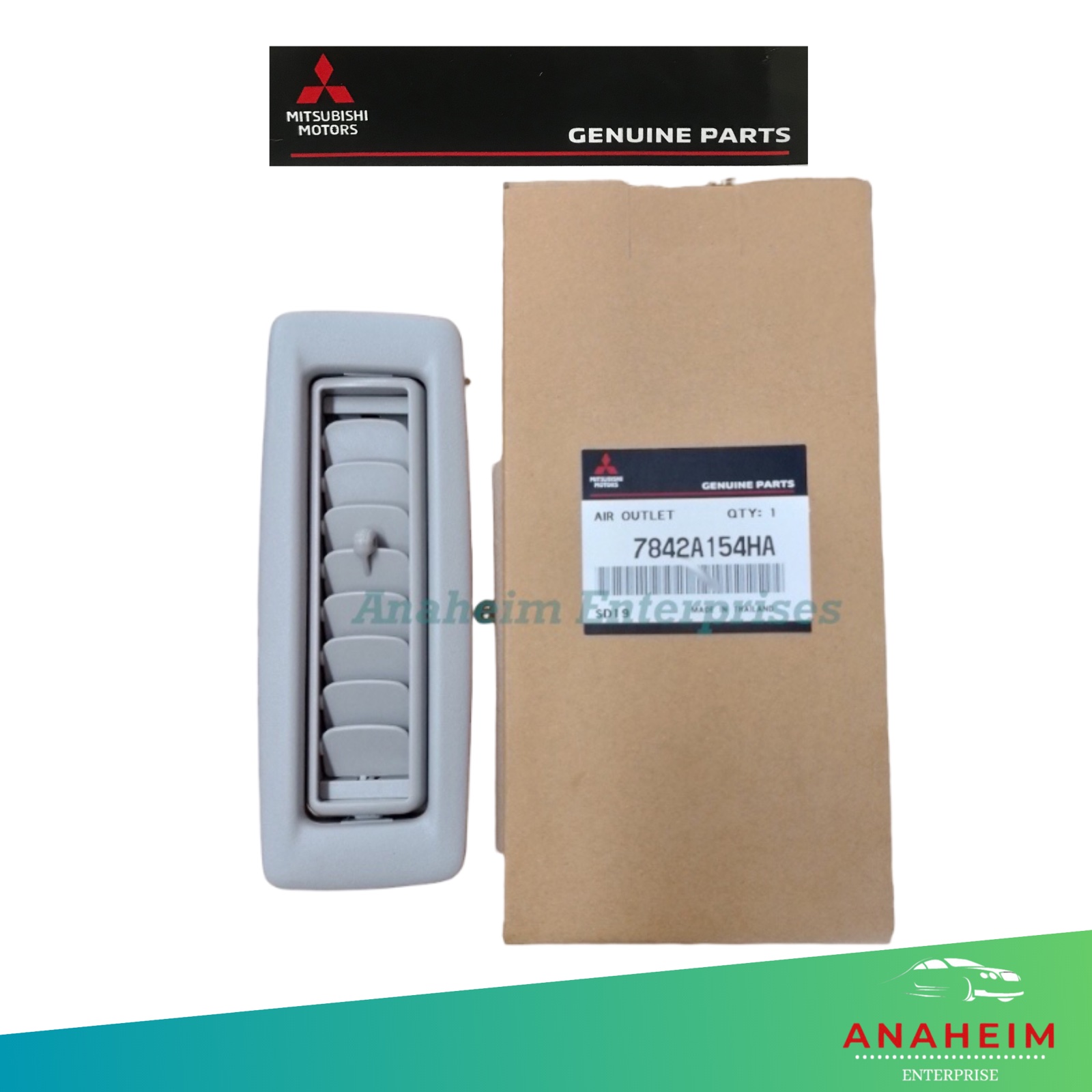 Mitsubishi Montero 2016 - 2021 Aircon Outlet Rear Vent (slighlty closed ...