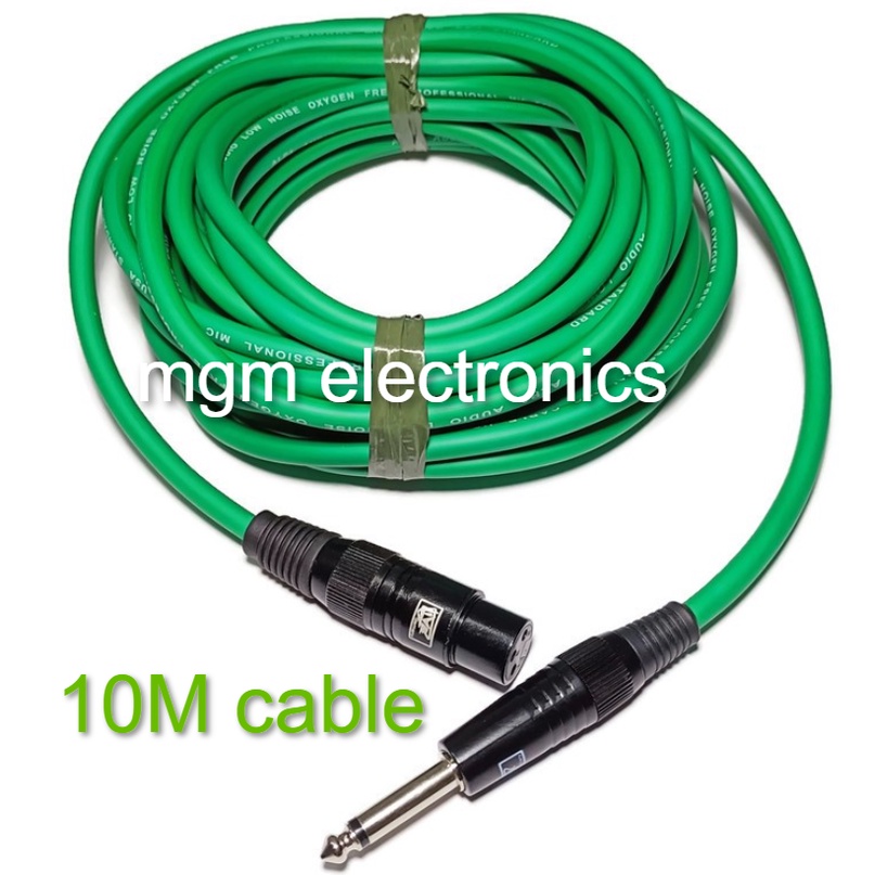 ALPA Professional 10meter Microphone Cable, Pure Copper Flexible Cable ...