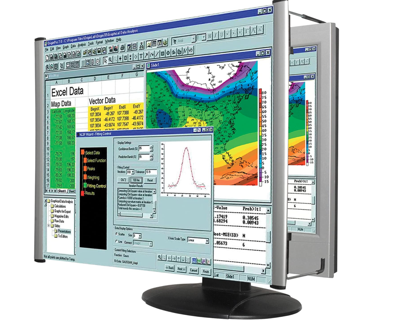 Kantek MAXVIEW LCD Monitor Magnifier for 24-Inch Widescreen Monitors ...