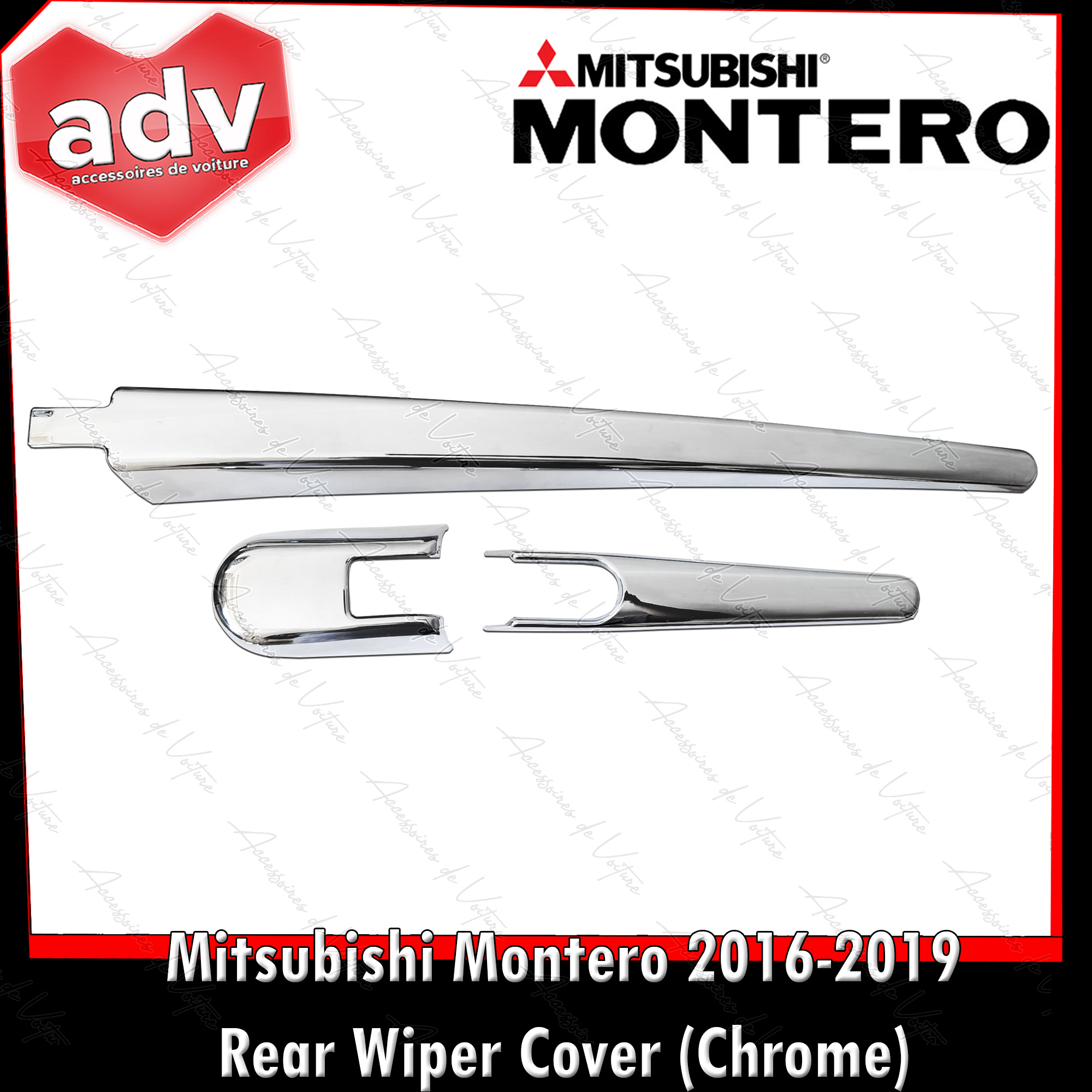 Mitsubishi Montero 2016-2019 Rear Wiper Cover (Chrome) | Lazada PH
