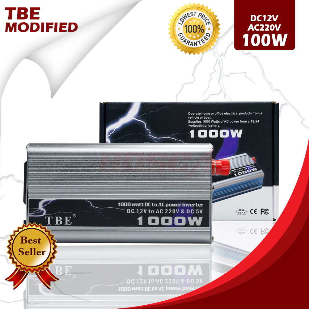 BOSCATECH TBE Modified Solar Power Inverter 1000w | Lazada PH