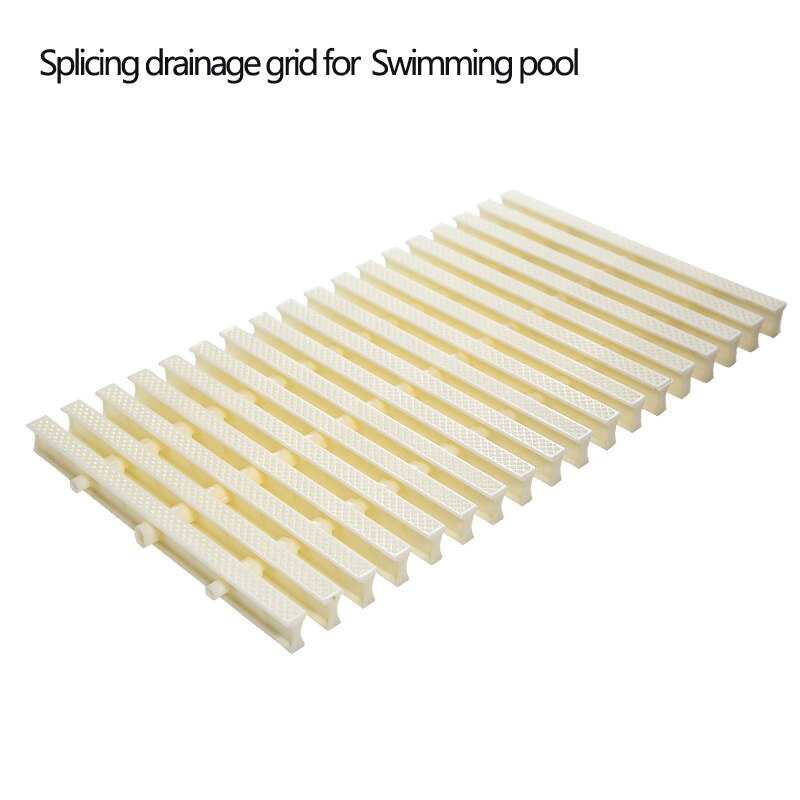 1m*20cm Swimming Pool Grill Drain Overflow Grating Anti-Slip Surface ...