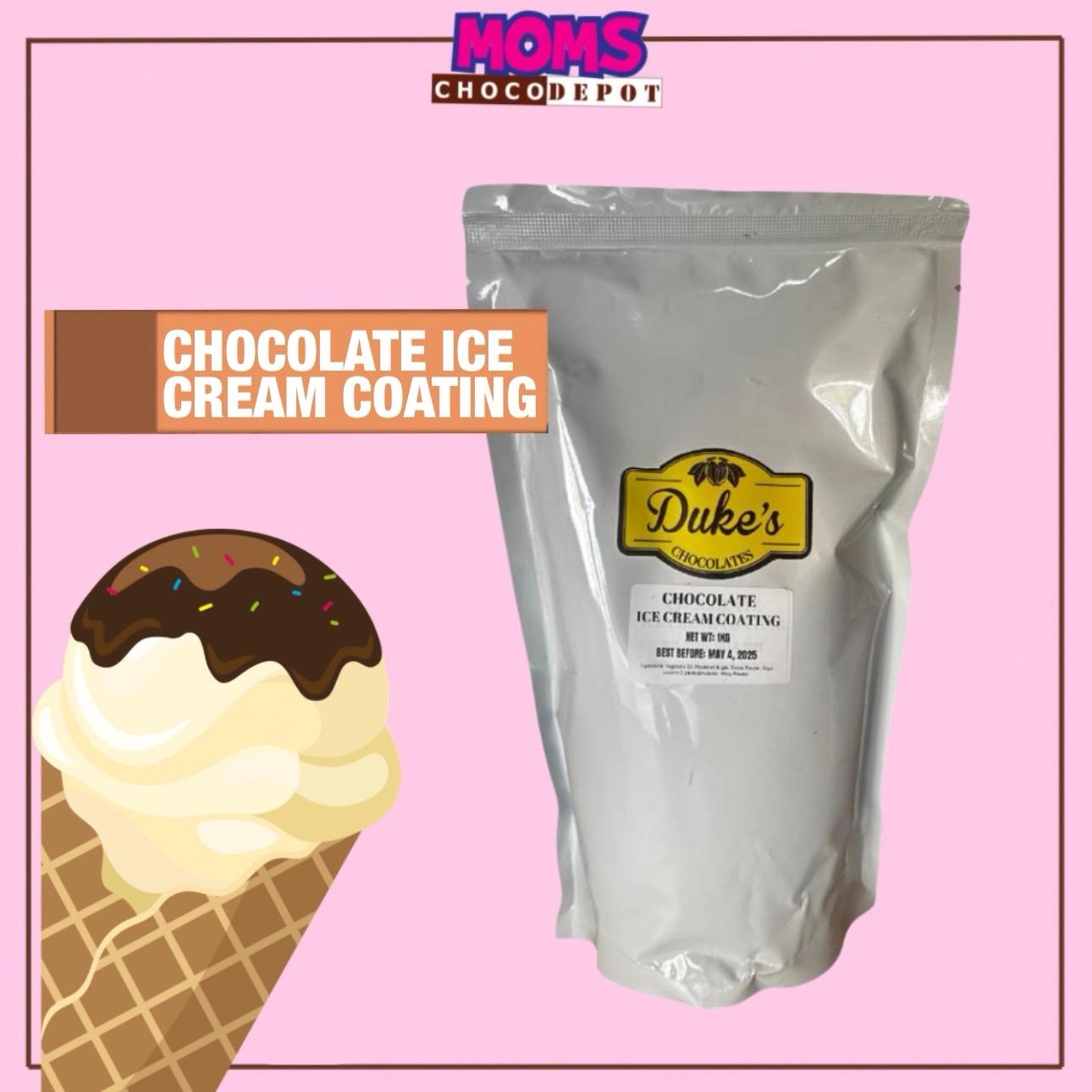 Chocolate Ice Cream Coating 1kg (HARDENS INTO A SHELL!) | Lazada PH