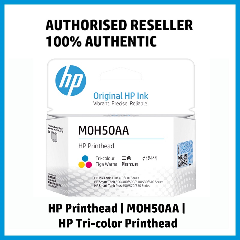 HP M0H50A Tri-color Replacement GT Printhead Original | Lazada PH
