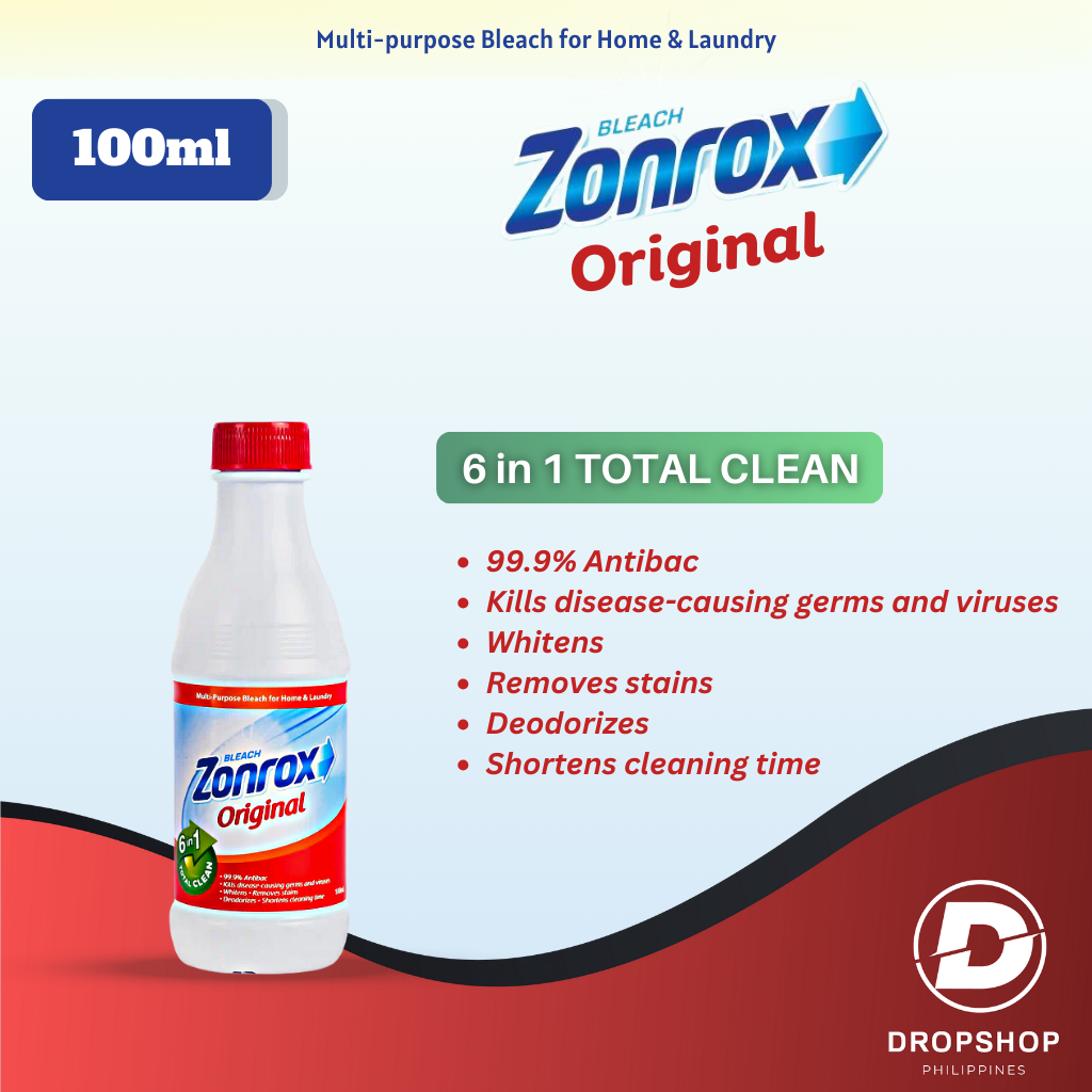 DP Zonrox Bleach Original Multi-Purpose Bleach for Home and Laundry ...