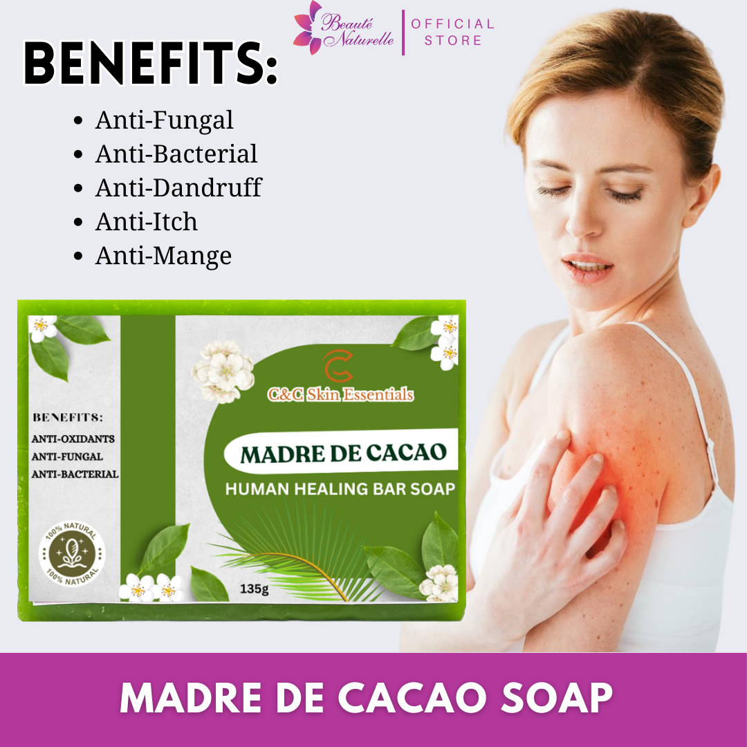 Madre De Cacao Soap: 100% Natural Organic Soap for Human Antibacterial ...
