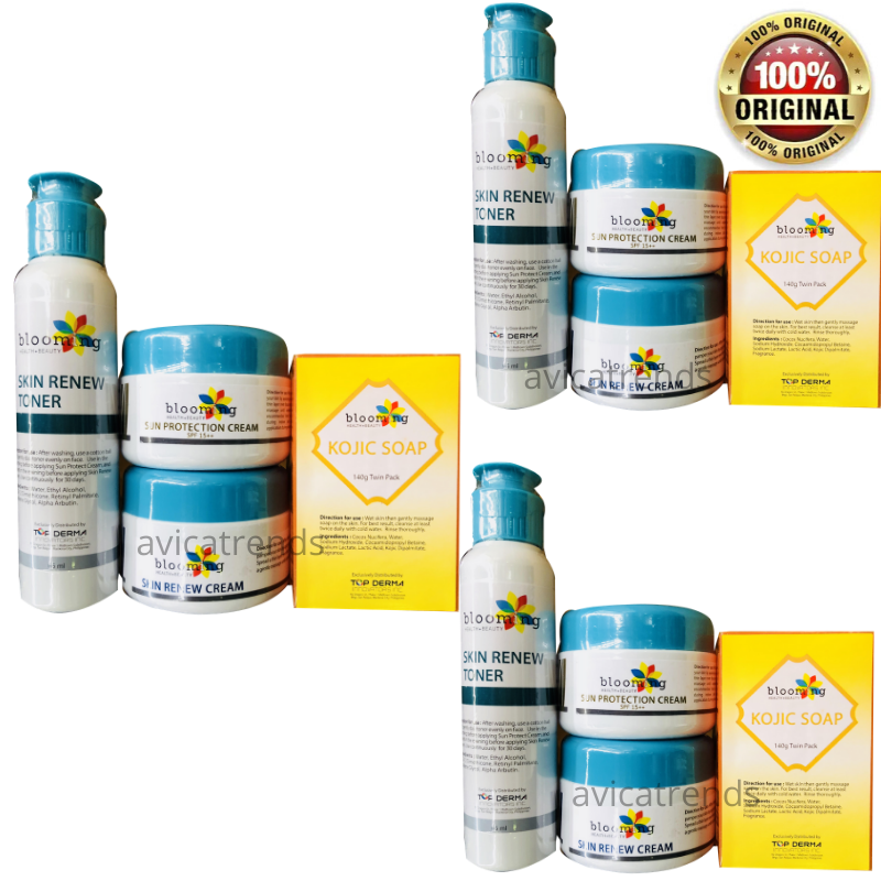 3 Sets BLOOMING SET Skin Renew Rejuvenating Set AUTHENTIC 100% Original ...