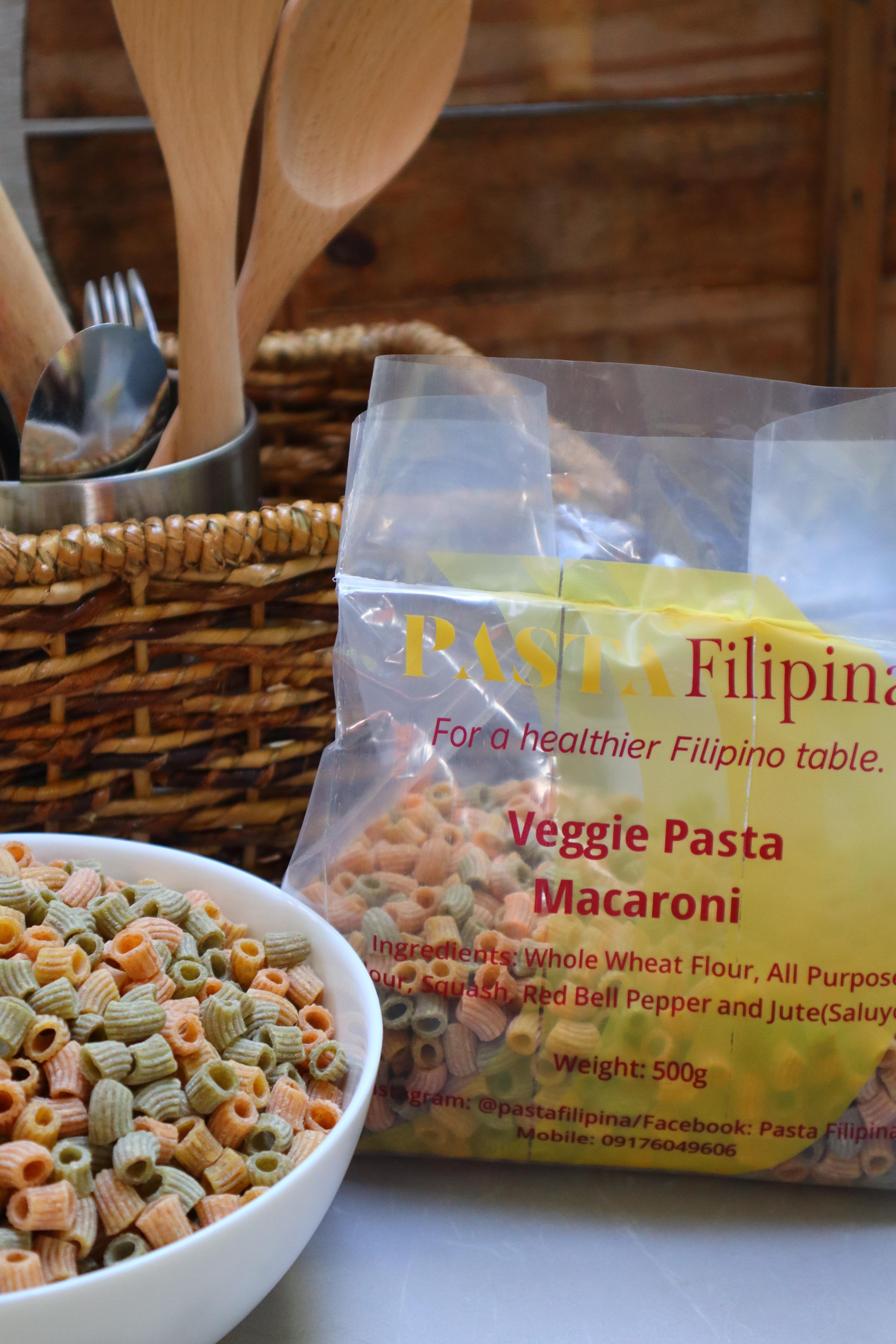 Pasta Filipina-WholeWheat Veggie Pasta-Macaroni 500g | Lazada PH