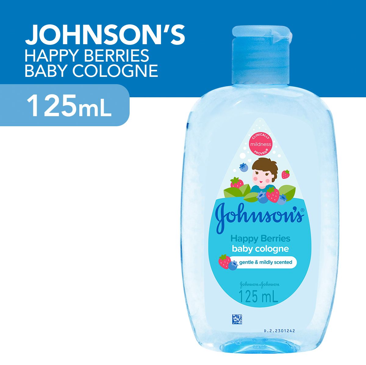 JOHNSONS® happy berries baby cologne 125mL | Lazada PH