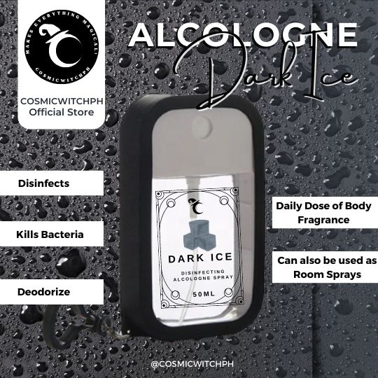 Alcologne Disinfectant Spray Vanilla Spice Dark Ice Black Ice ...