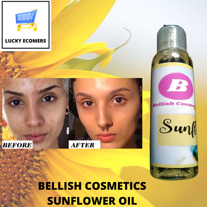 LUCKY ECOMERS | Bellish Cosmetics Sunflower Oil / Cosmetic Grade / 12 Powerful benefits in 1 ...