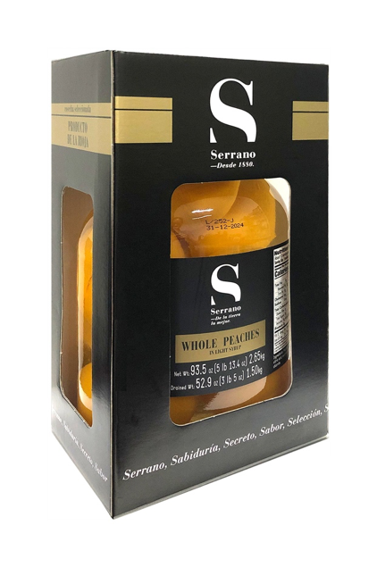 Serrano Whole Peaches in Light Syrup 2.65 Kg | Lazada PH