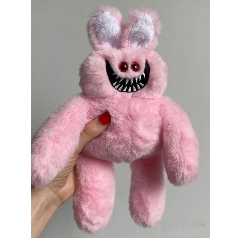 （สปอตสินค้า）Poppy Playtime Huggy Wuggy Toy Rabbit Doll Reversible Flip ...