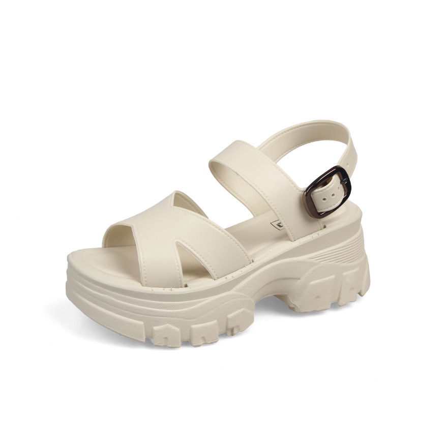 YOTO Women High Heeled 6.5cm Platform Classy Strap Sandals Casual ...