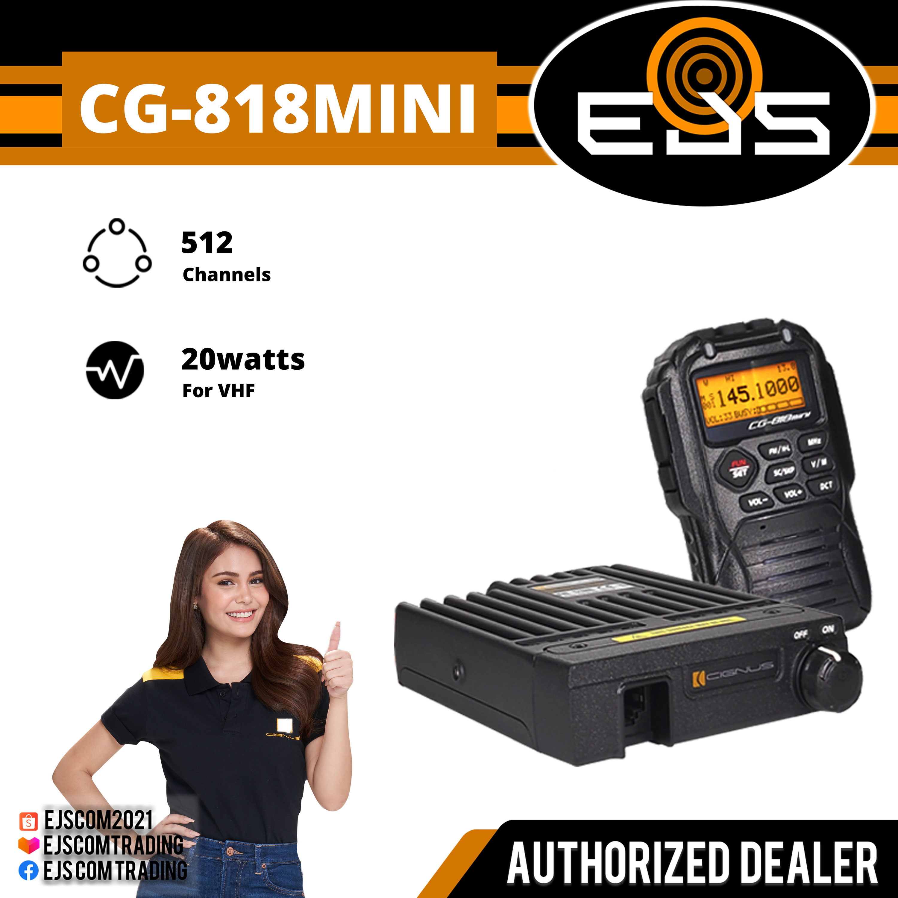 CIGNUS CG-818 MINI BASE RADIO | Lazada PH