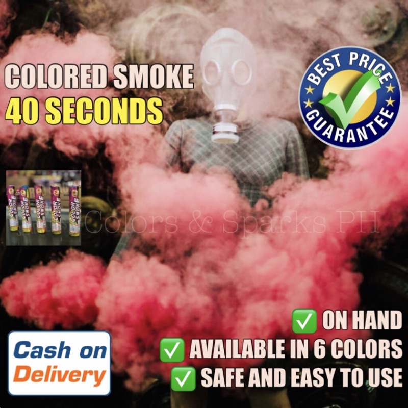 Colored Smoke Sticks Gender Reveal, Weddings, Prenup and Other Photo ...