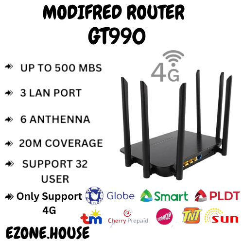 Ready Stock GT990 WIFI Modified Unlimited Hotspot 4G LTE Modem Sim Card ...