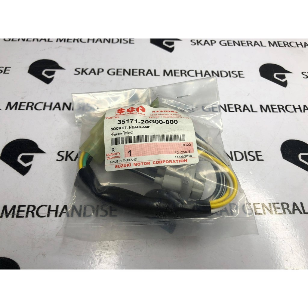 SGP - SOCKET HEADLIGHT / HEADLAMP ( CORD SOCKET ) - SHOGUN 125 ( OLD ...