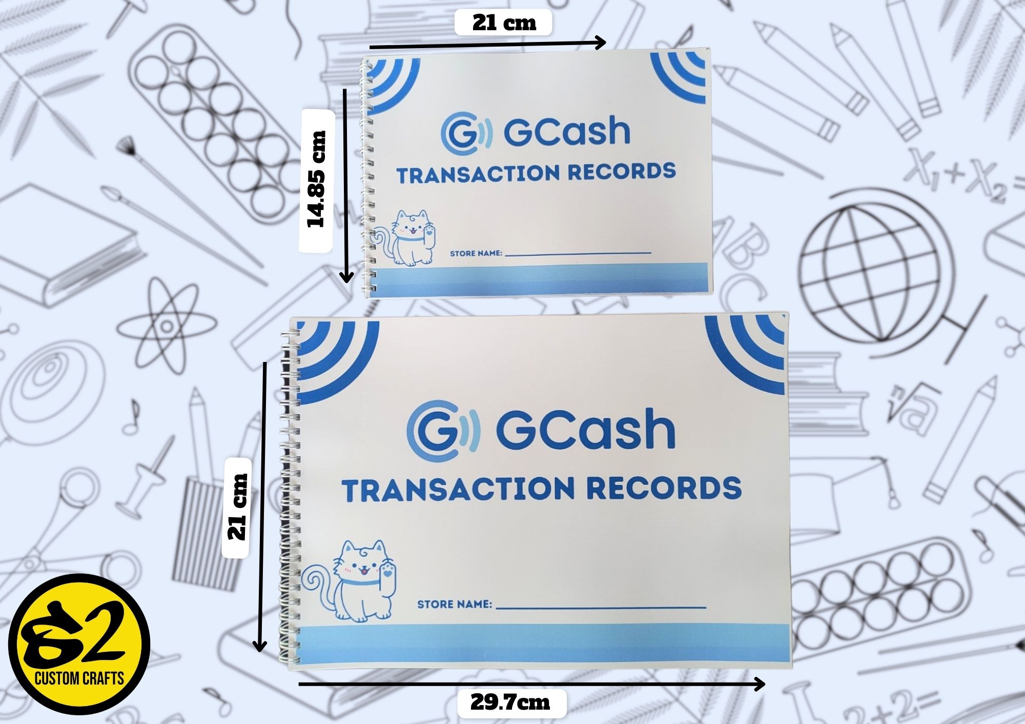 Gcash Transaction Record Notebook | Lazada PH