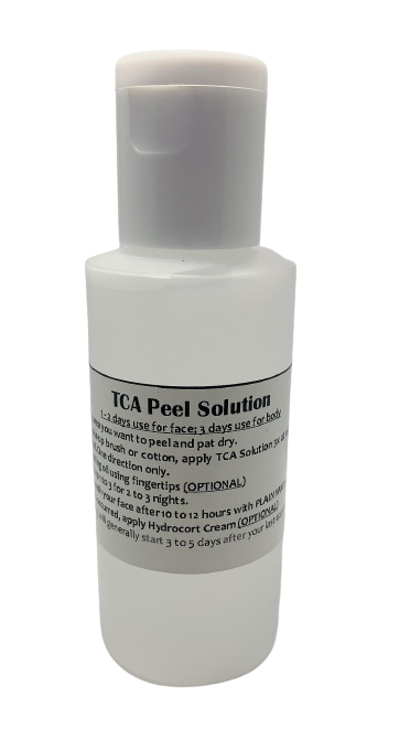 TCA SKIN PEELING SOLUTION 50% 60ml skin whitening, anti aging and scar ...