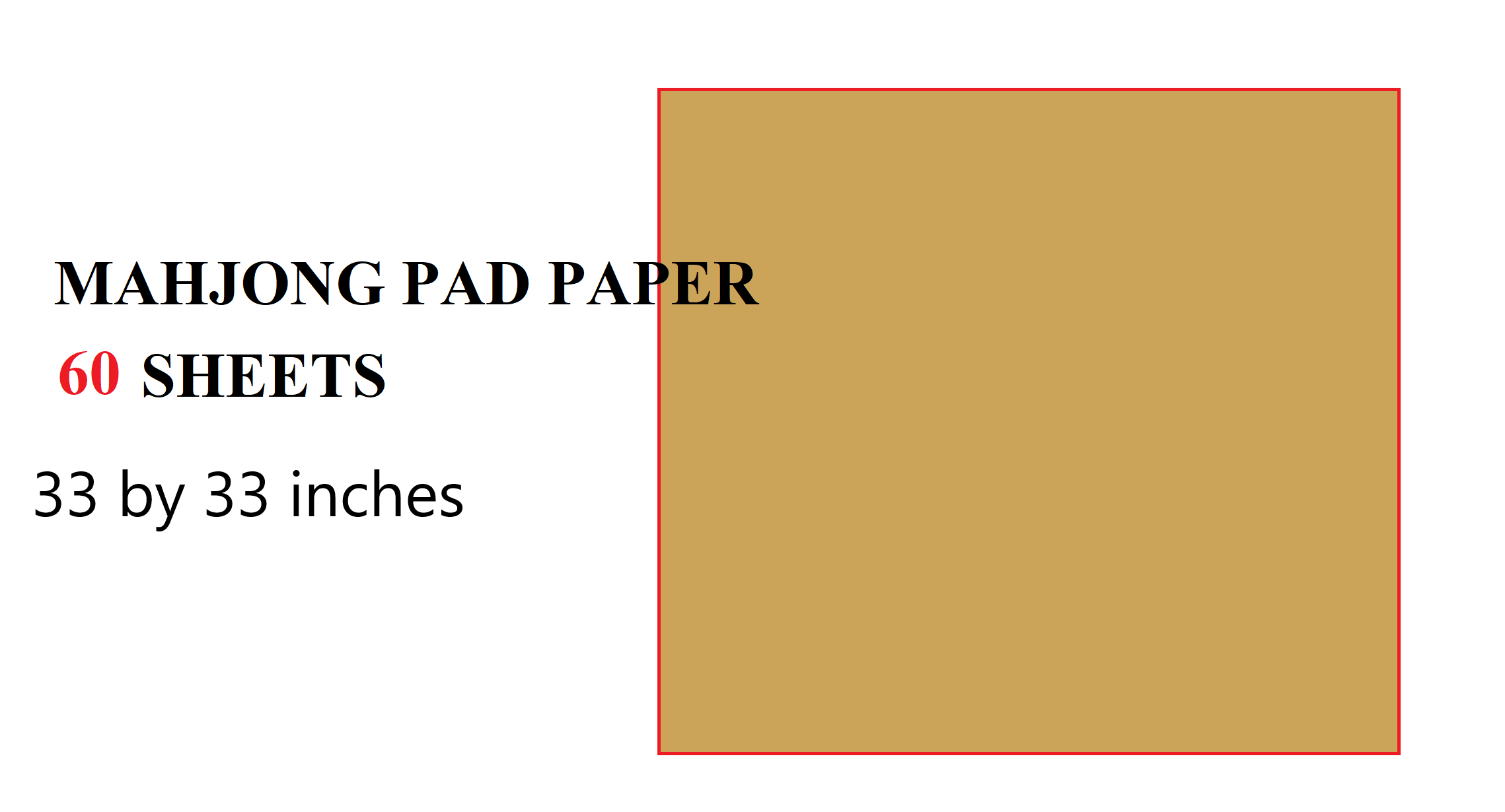 MAHJONG PAD PAPER (STANDARD SIZED) 60/ 100 SHEETS | Lazada PH