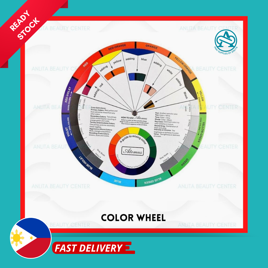 MIXING GUIDE COLOR WHEEL | Lazada PH