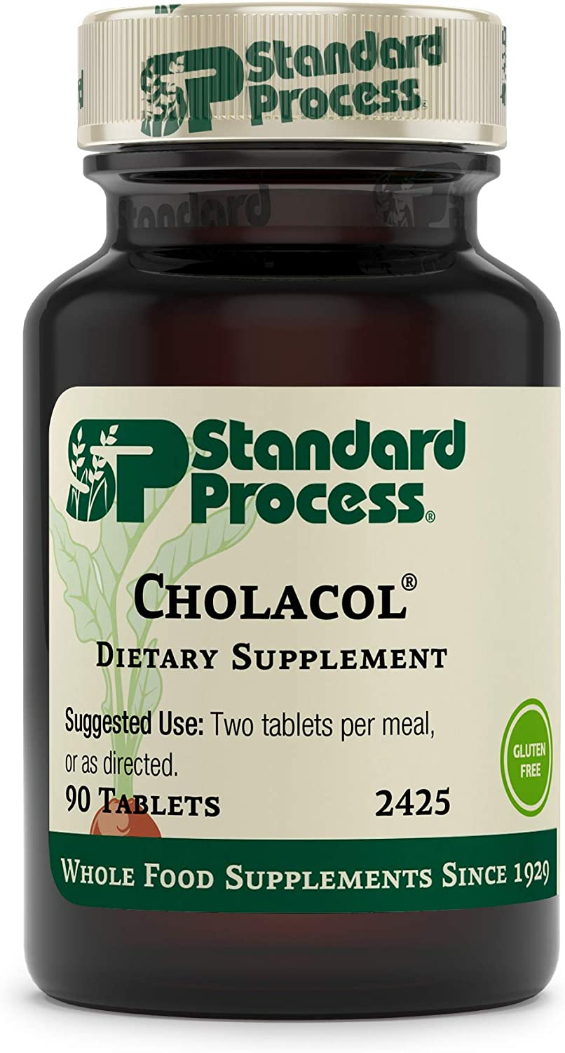 Standard Process Cholacol - Fat Digestion Enzymes and Gallbladder ...