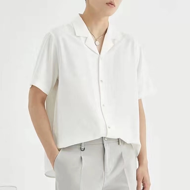 Kinwoo T1051 Polo for Men Turn Down Collar Plain Short Sleeve 7 Colors ...