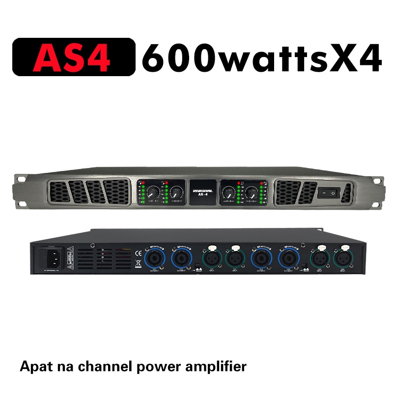 special offer RIWORAL AS2 AS4 Audio Amplifier 8 Ohm 600 Watt D Category ...