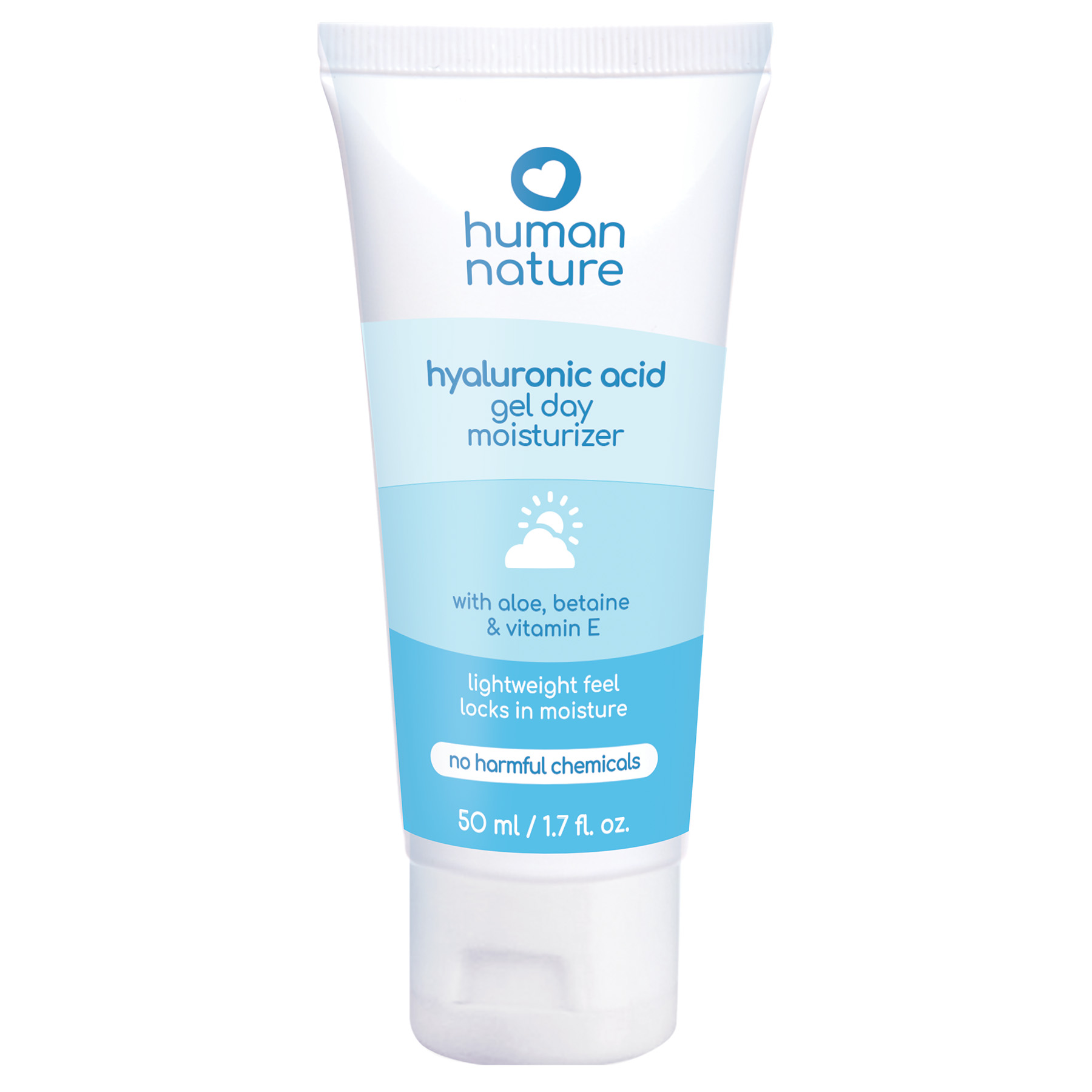 Human Nature Hyaluronic Acid Gel Day Moisturizer (No Harmful Chemicals ...