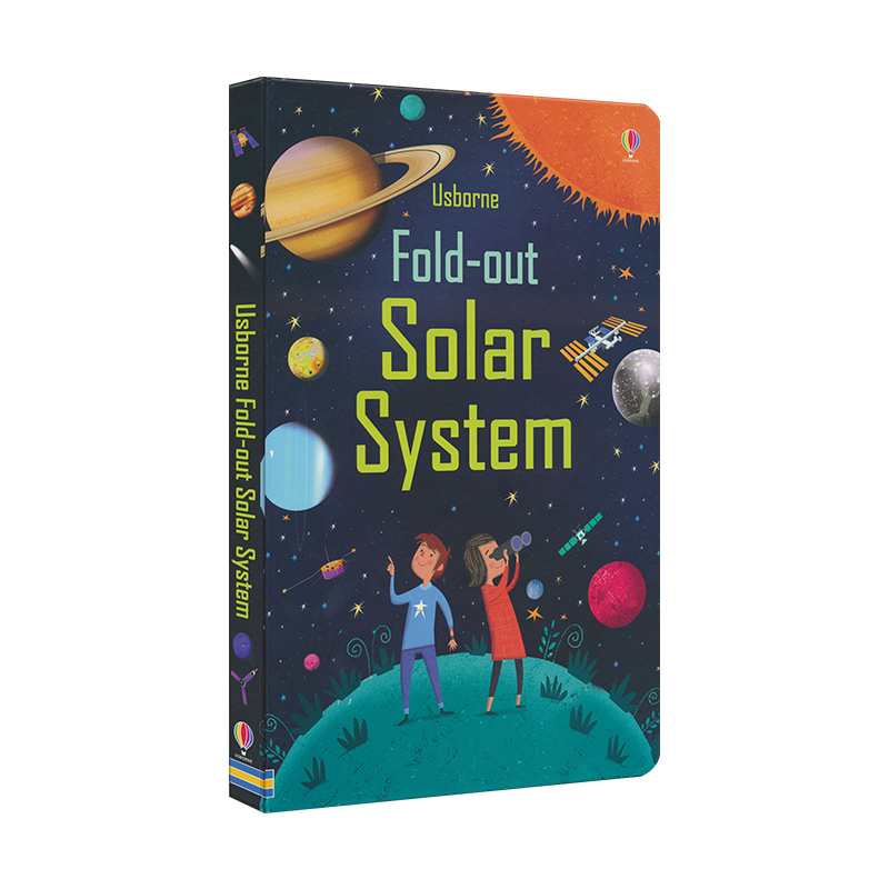 Usborne fold out solar system folding book solar system children's ...