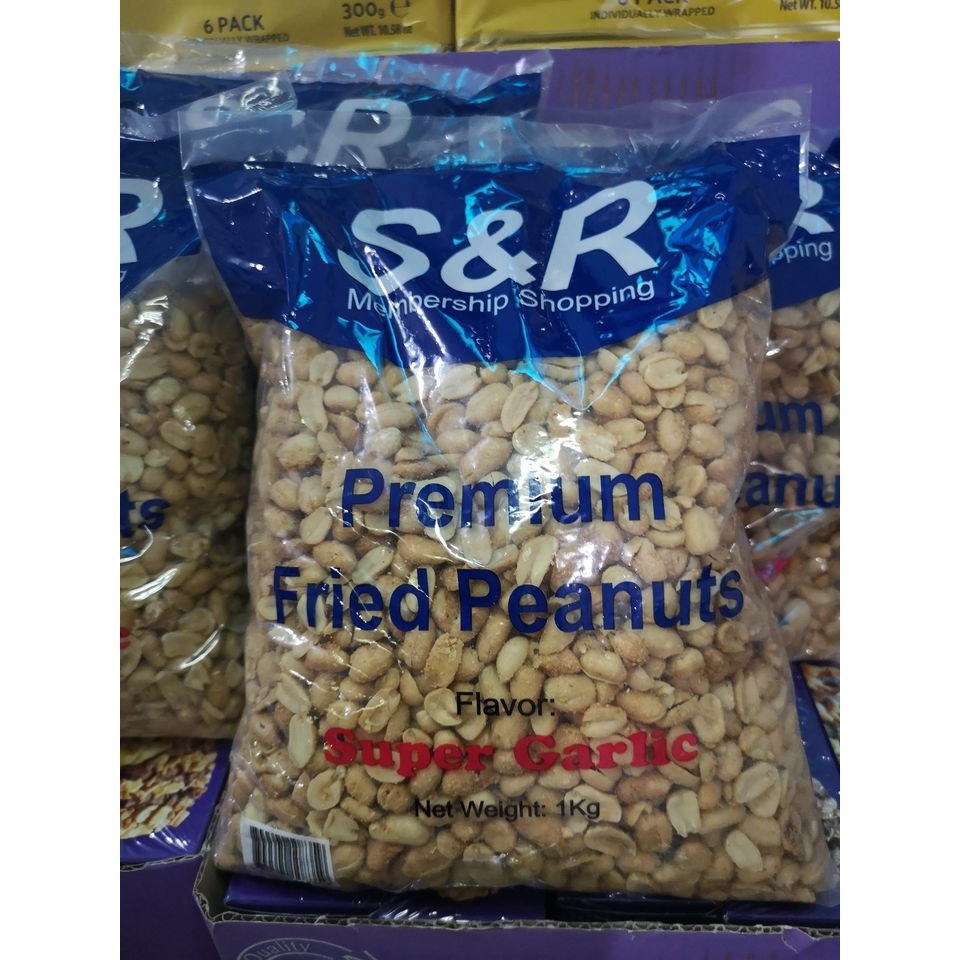SnR Super Garlic Premium Fried Peanuts 1 kg | Lazada PH
