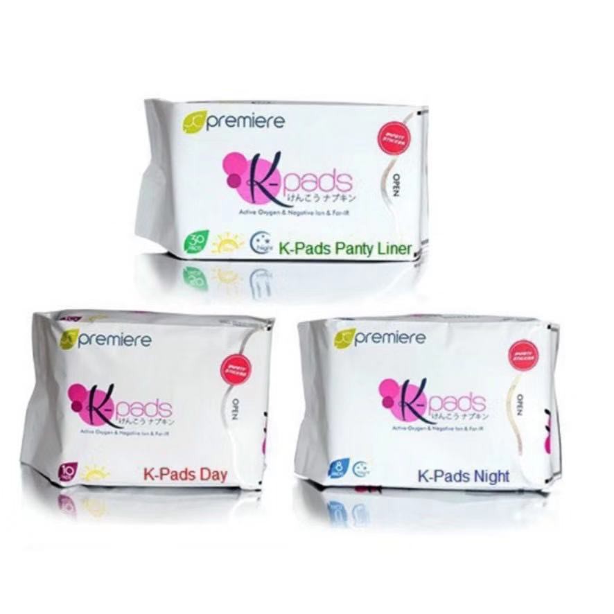 ⊿K-Pads Panty Liner Day Night KPADS K PADS JC Premiere Anion☞ | Lazada PH