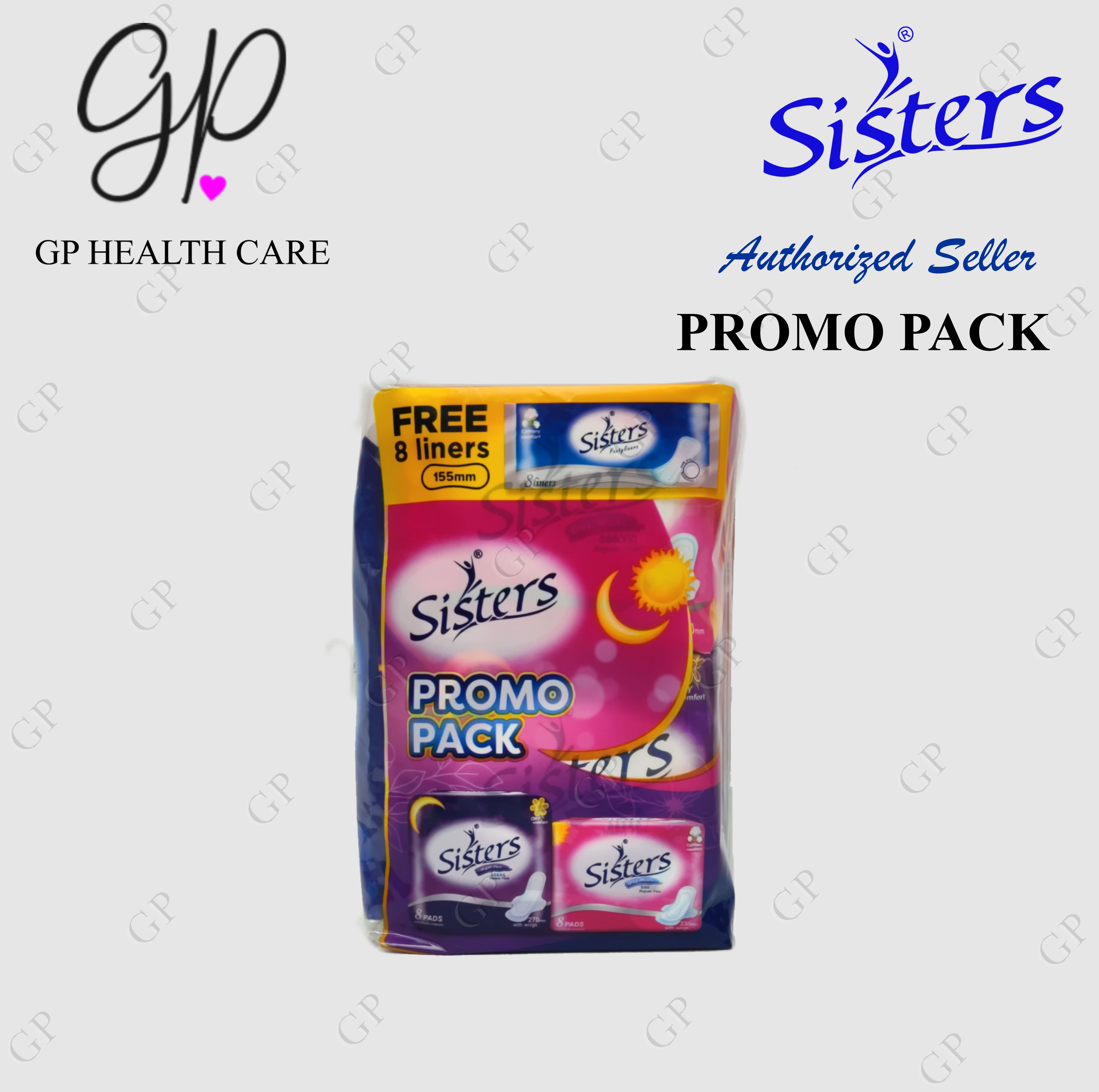 Sisters Sanitary Napkin Promo Pack - GP Health Care | Lazada PH