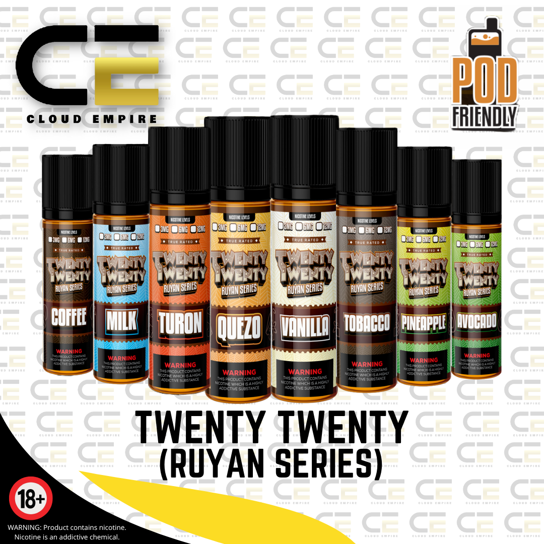 TWENTY RUYAN SERIES 3/6MG 60ML 60/40 POD FRIENDLY (NEW) 5 Ratings ...