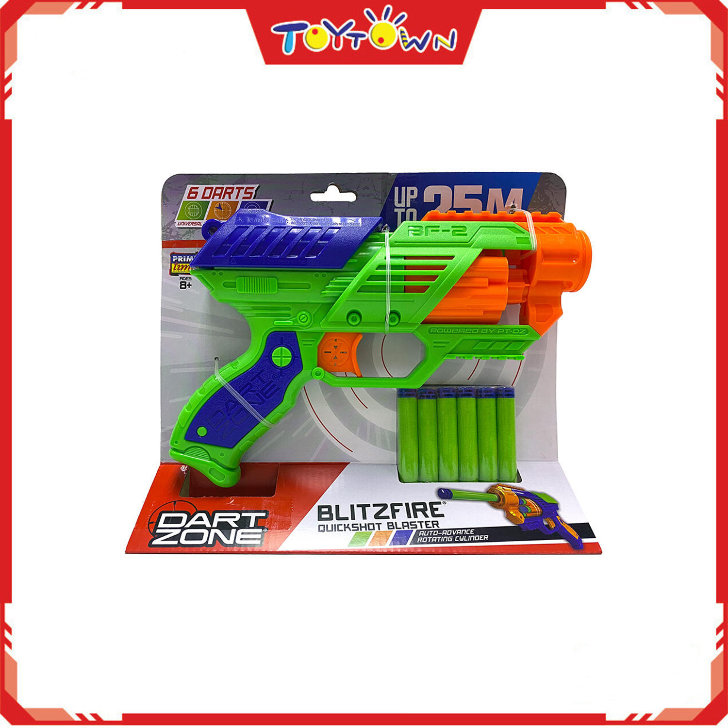 Dart Zone® Blitzfire Quick Shot Blaster | Lazada PH