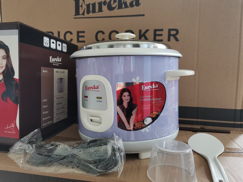 Rice Cooker ERC1.5L/LM Floral Purple | Lazada PH
