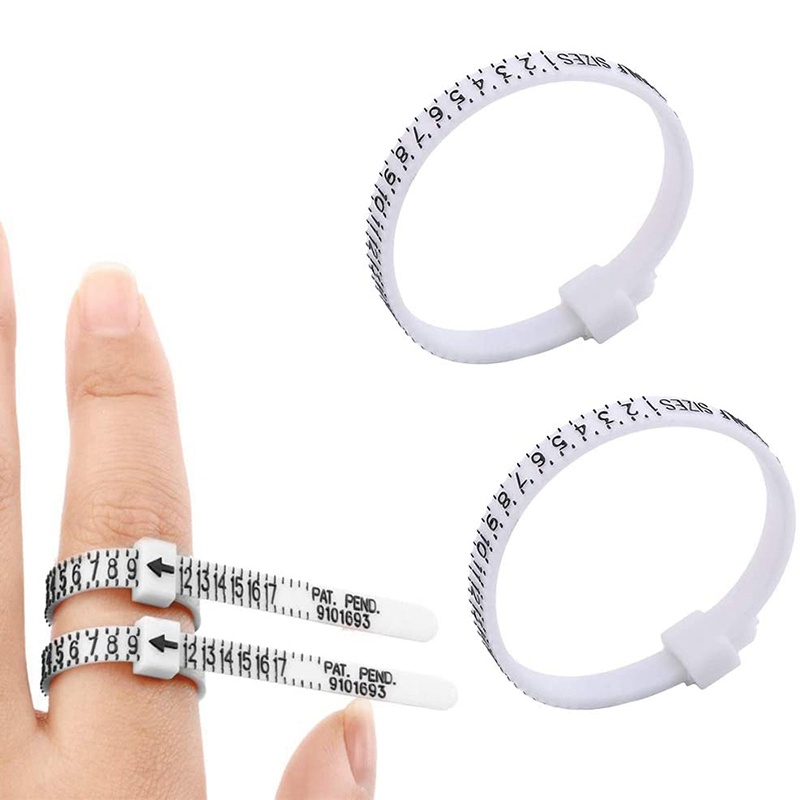 tape measure Finger Ring Sizer Ruler Measuring Tool US Ring Sizer ...