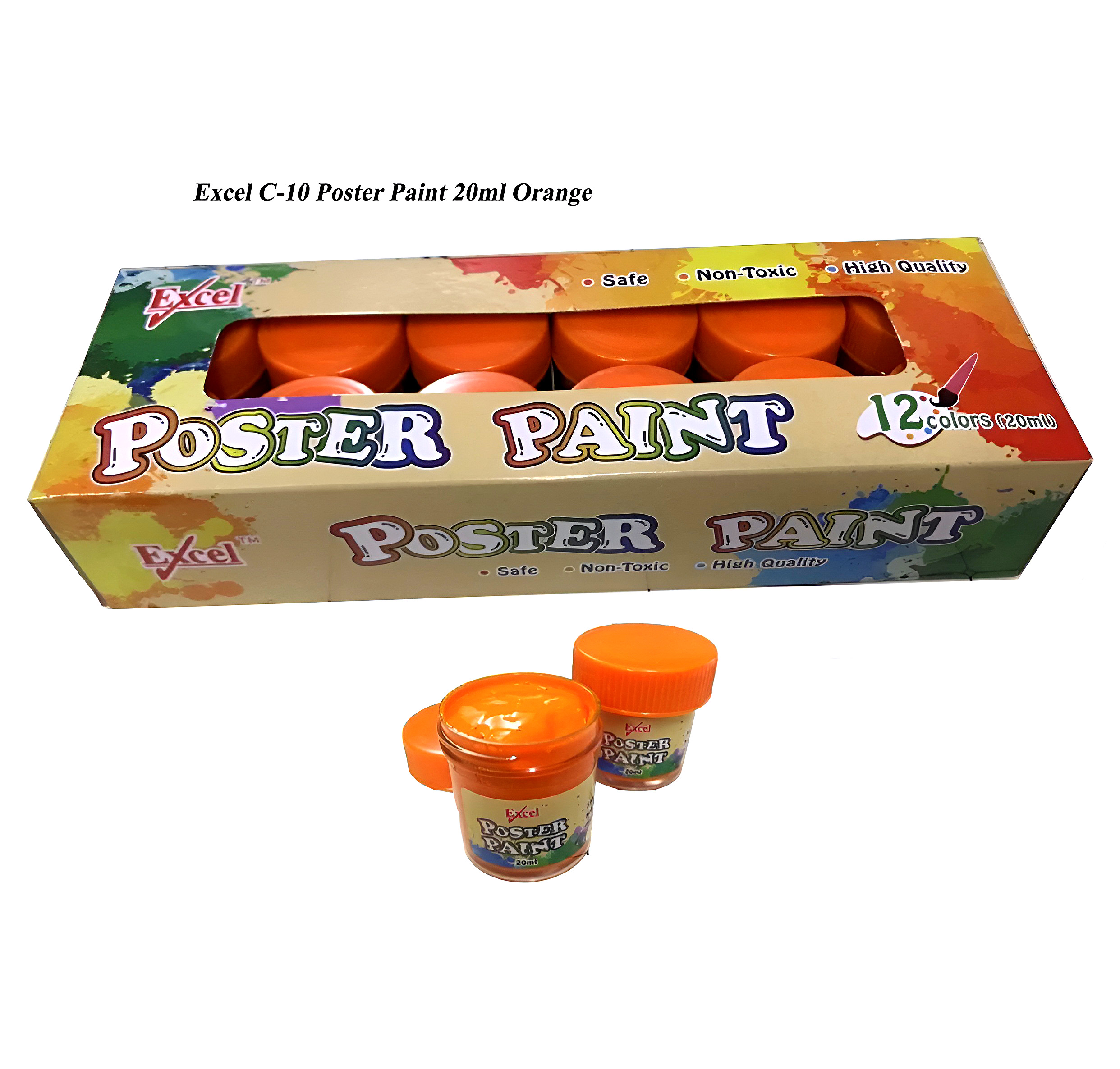 Excel Poster Paint 20ml 12 pieces | Lazada PH