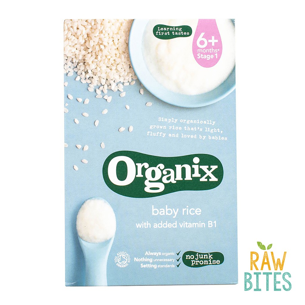 Organix Baby Rice 100g (6 Months+), All-natural | Lazada PH