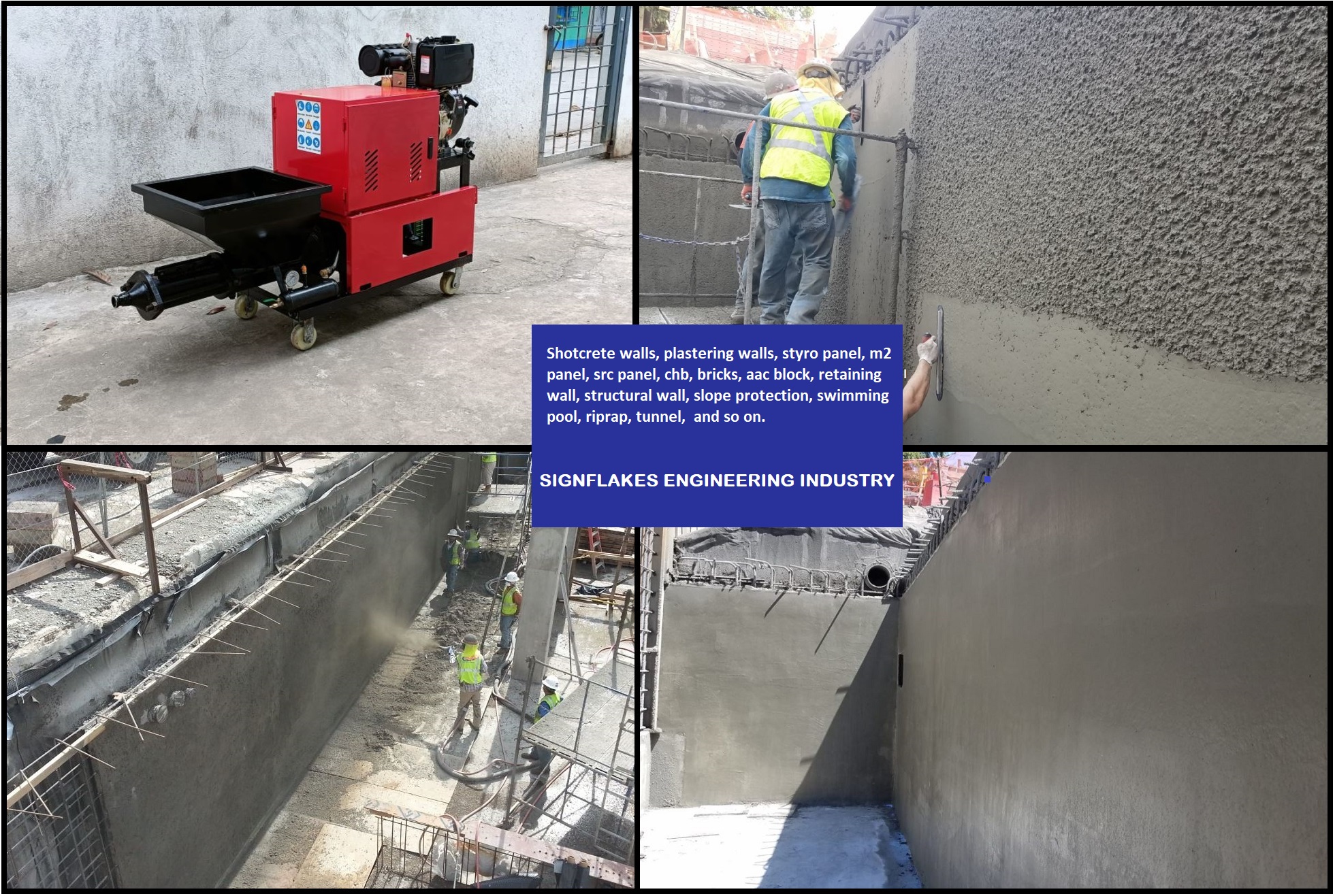 SHOTCRETE MACHINE PLASTERING MACHINE | Lazada PH