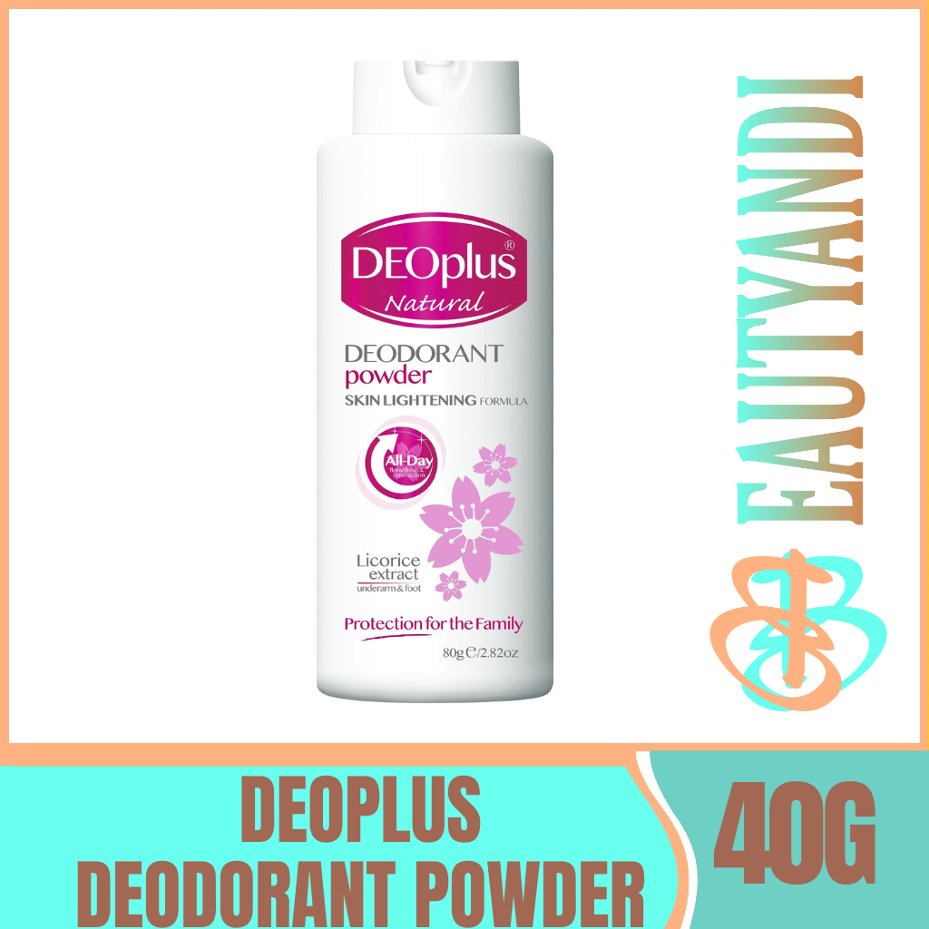 DEOPLUS Deodorant Powder w/ Licorice Extract | Deodorant | men and ...