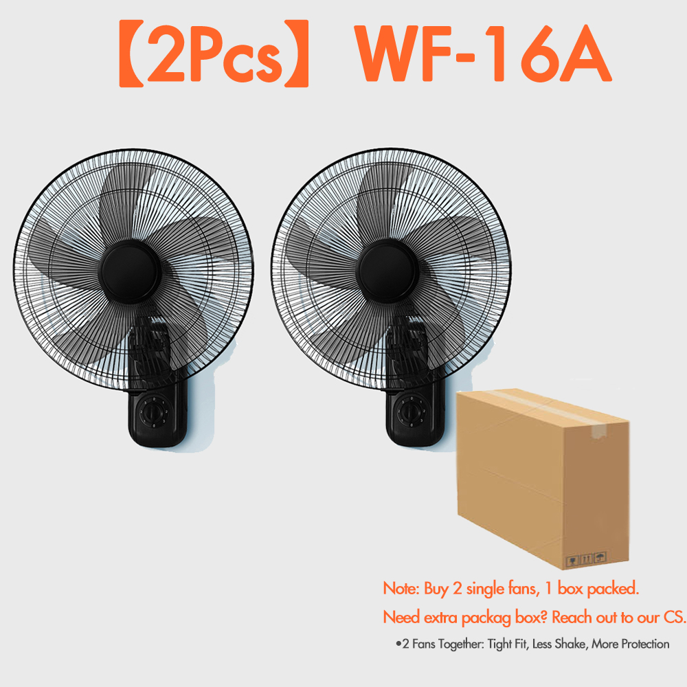 KEYCOOL Electric fan stand fan/wall fan 16 Inch 5 Blade household ...