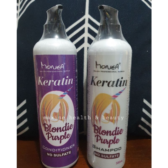 shampoo and conditioner MONEA purple shampoo conditioner 500ML SET ...