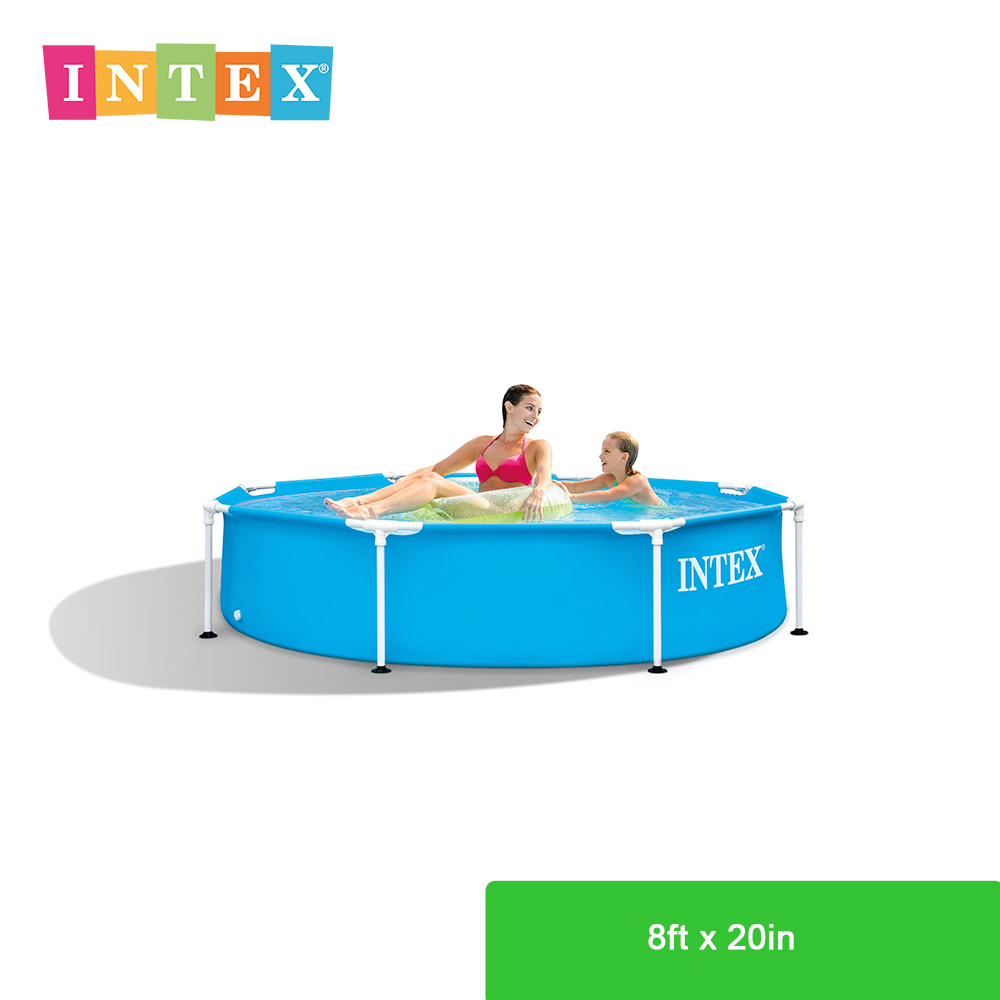 Intex® 28205 Metal Frame Pool Ages 6+ (8ft x 20in) | Lazada PH
