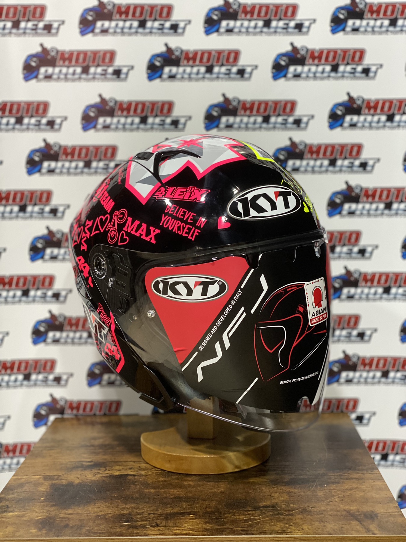 kyt nfj espargaro 2020 half face dual visor helmet | Lazada PH